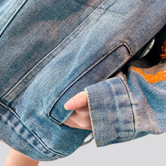 Vintage back print denim jacket – Rae Jeans