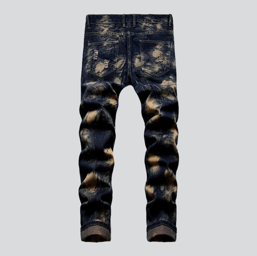 Tiger head embroidery men's jeans – Rae Jeans